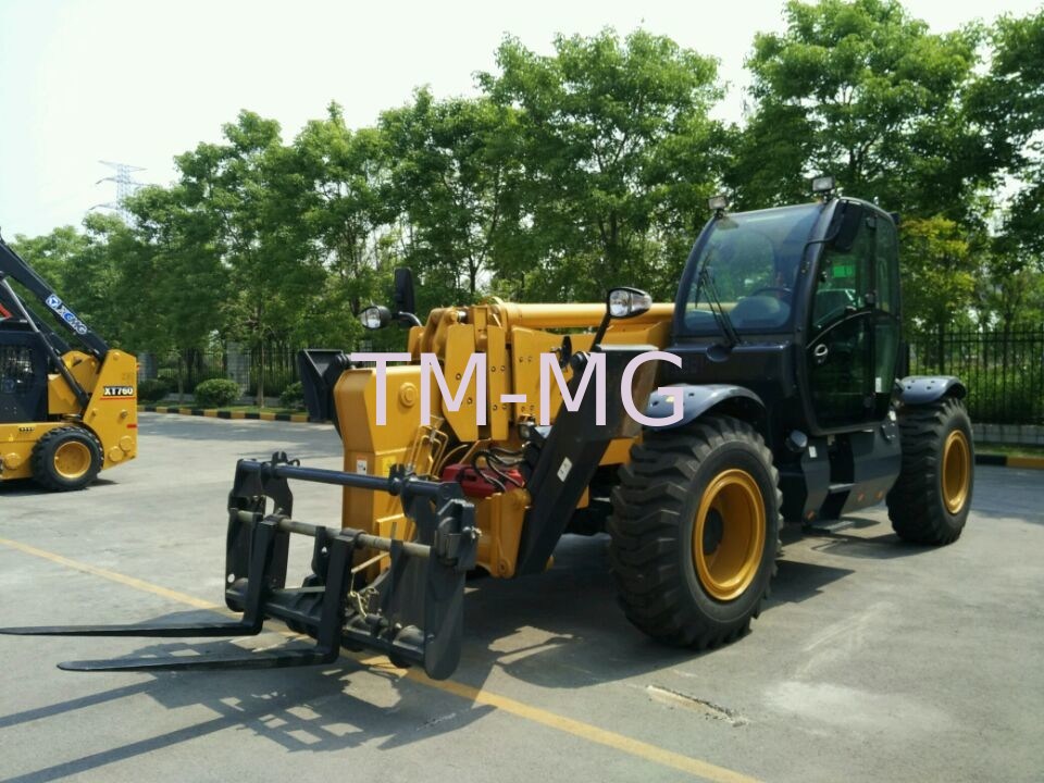 3 Ton 4 Ton Small Extenda Boom Forklift / XC6-3507 Compact Telehandler ...