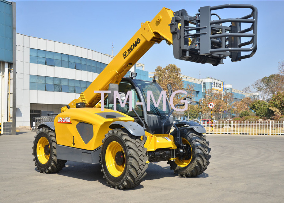XCMG XC6-3007 Telescopic Telehandler Forklift Payload 3.5 Tons Max ...