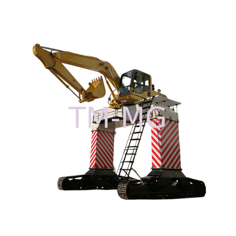 Coal Unloading Material Handling Machine Gate Type 9.6r / Min Swing Speed