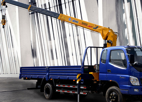 Durable XCMG 4T Telescopic Truck Loader Crane With 10 Meters Lifting