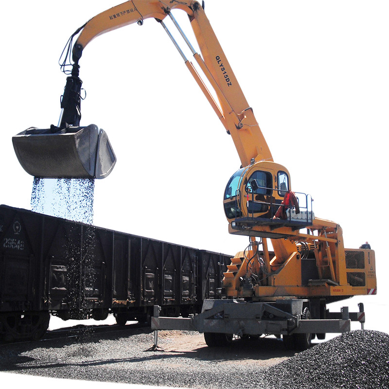 Dual Fuel Power Generator Material Handling Machine 33T Wheeled ...